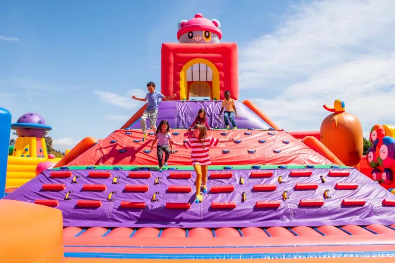 Funbox Madrid: entradas parque de hinchables, cómo es y video